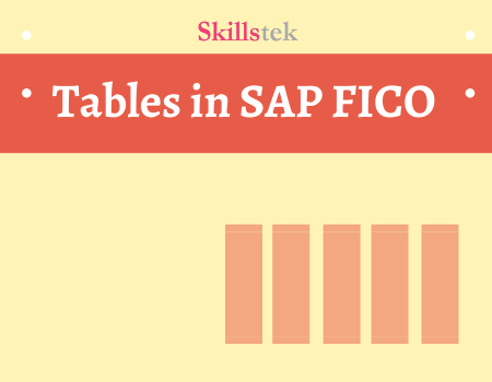 Tables in SAP FICO - List of Top 100 [Most Important] - Skillstek